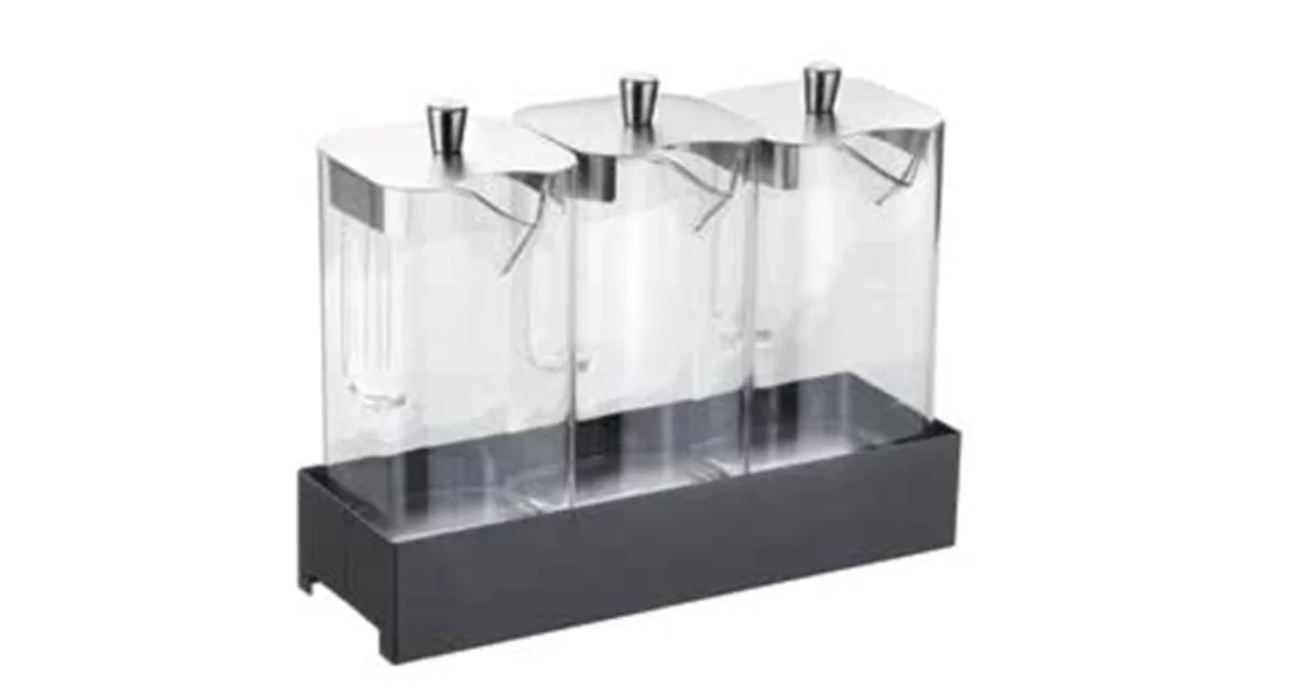 Caleido Buffet cornflakes/fruitsap 3 karaffen 2.2ltr grijs | ECW Elpo ...